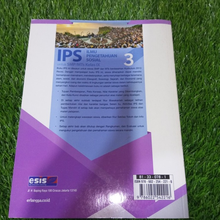 Jual buku ips kelas 9 kurikulum 2013 ERLANGGA | Shopee Indonesia