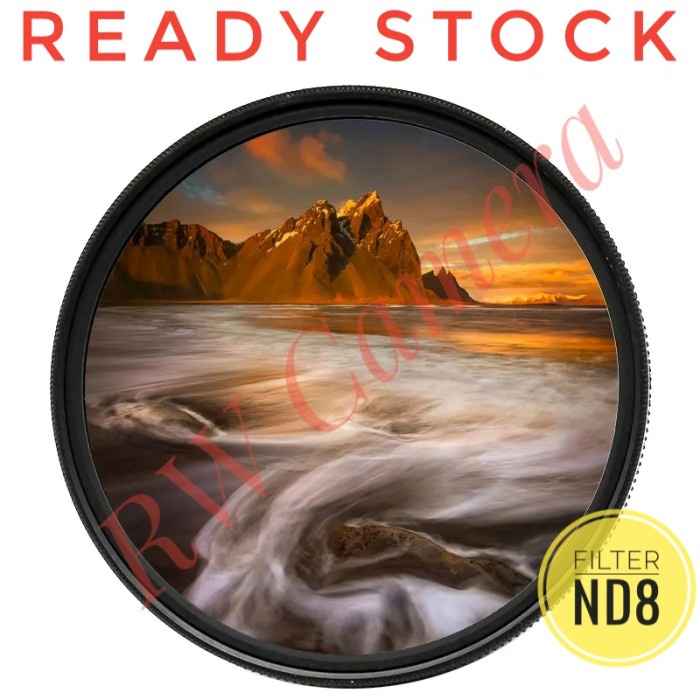Jual ND8 Filter 52mm 52 mm Neutral Density ND 8 3 Stop Stops Landscape ...