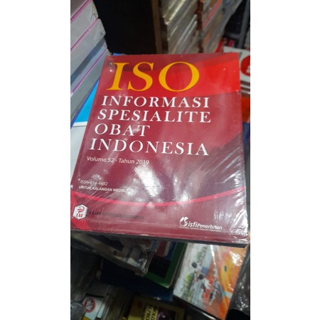 Jual buku farmasi ISO Indonesia volume 52 ORIGINAL PREMIUM | Shopee ...