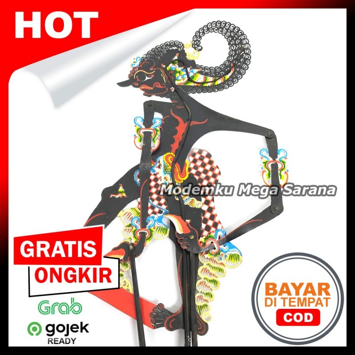 Jual Miniatur Wayang Kulit Kidangan Super - Bima Werkudara Werkudoro ...