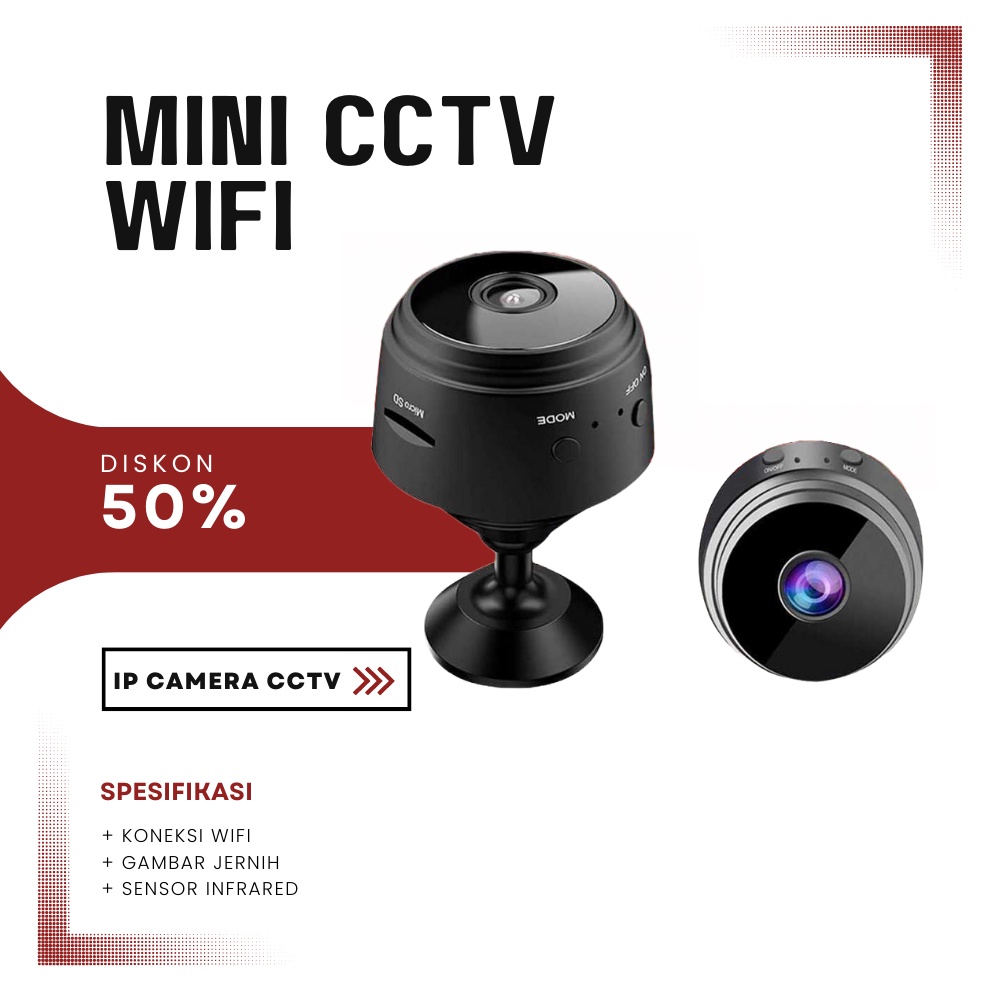 Jual Mini Camera Wireless Wifi Hd 1080P Infared Night Vision Micro ...