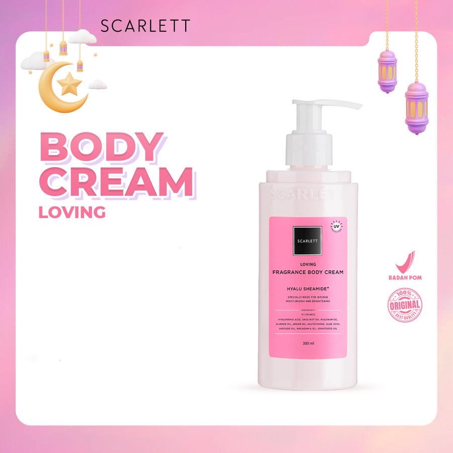 Jual Scarlett Whitening Loving SERIES | Body Lotion - Body Cream- Body ...