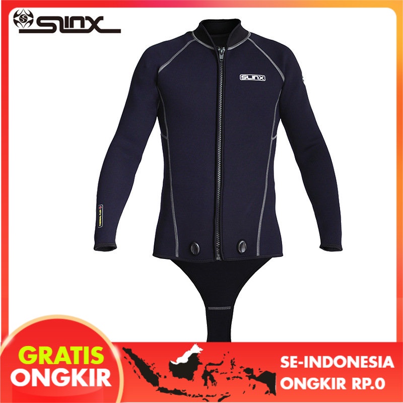 Jual Pakaian Renang Menyelam Jaket 3Mm Selangkangan Slinx Tebal Hangat ...
