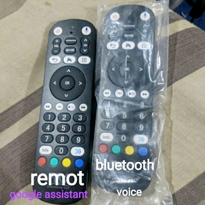 Jual REMOTE STB Android tv 4K support Bluetooth+voice google assistant ...
