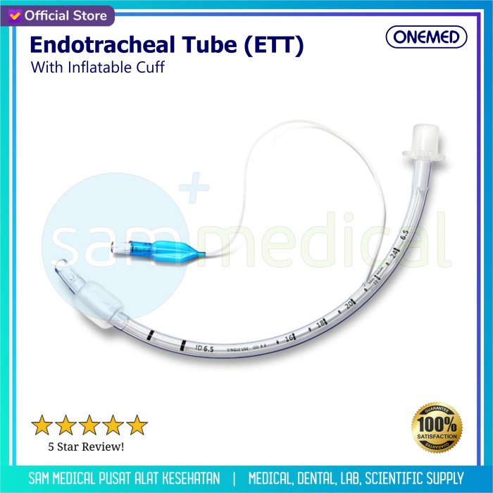 Jual OneMed Endotracheal Tube / ETT With Cuff | Shopee Indonesia