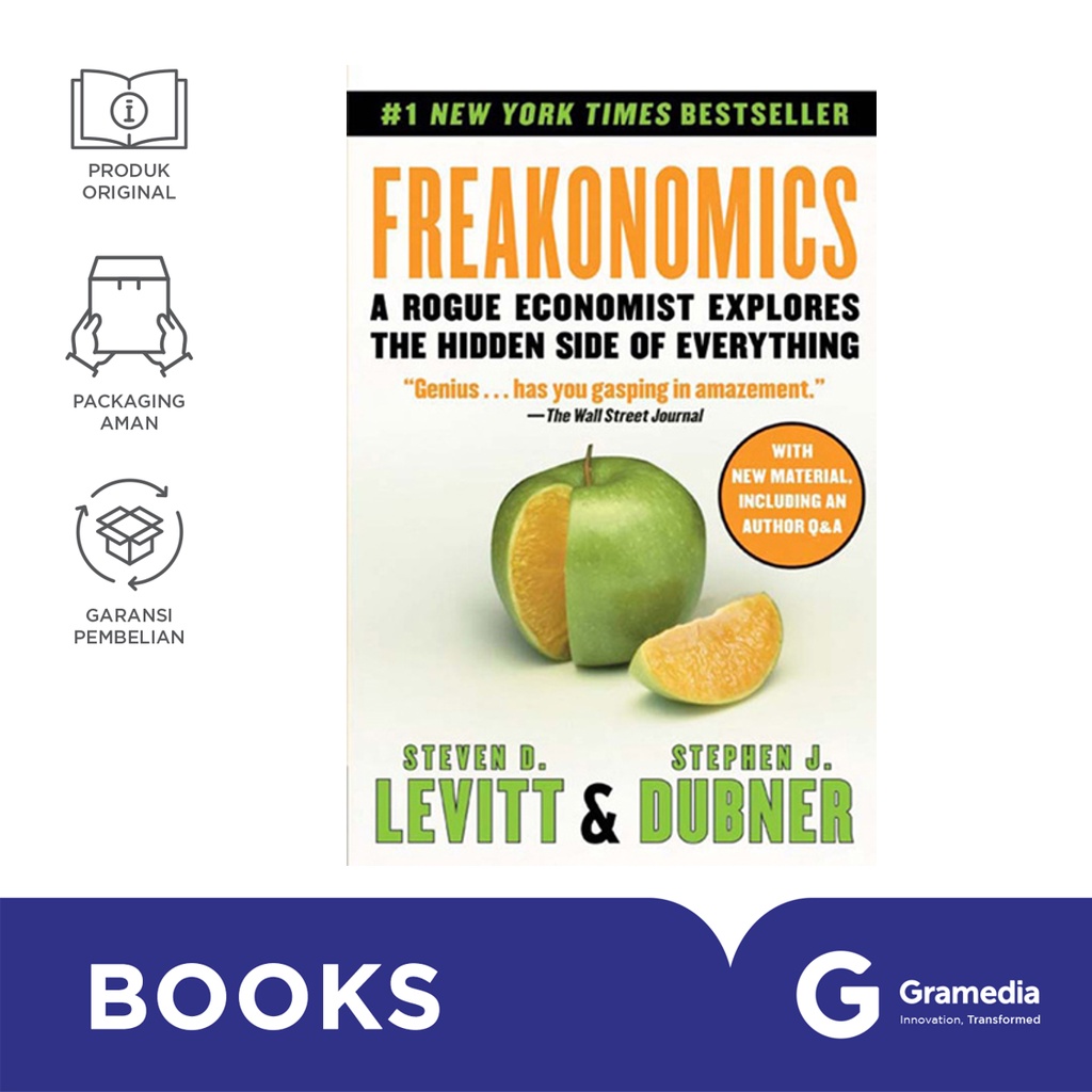 Jual Buku Freakonomics (Steven D. Levitt) | Shopee Indonesia