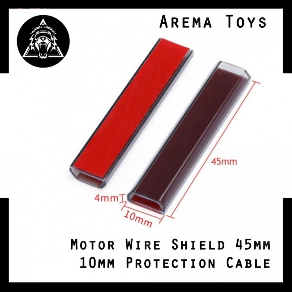 Jual Motor Wire Shield 45mm 10mm Protection Cable Cover Tube ESC ...