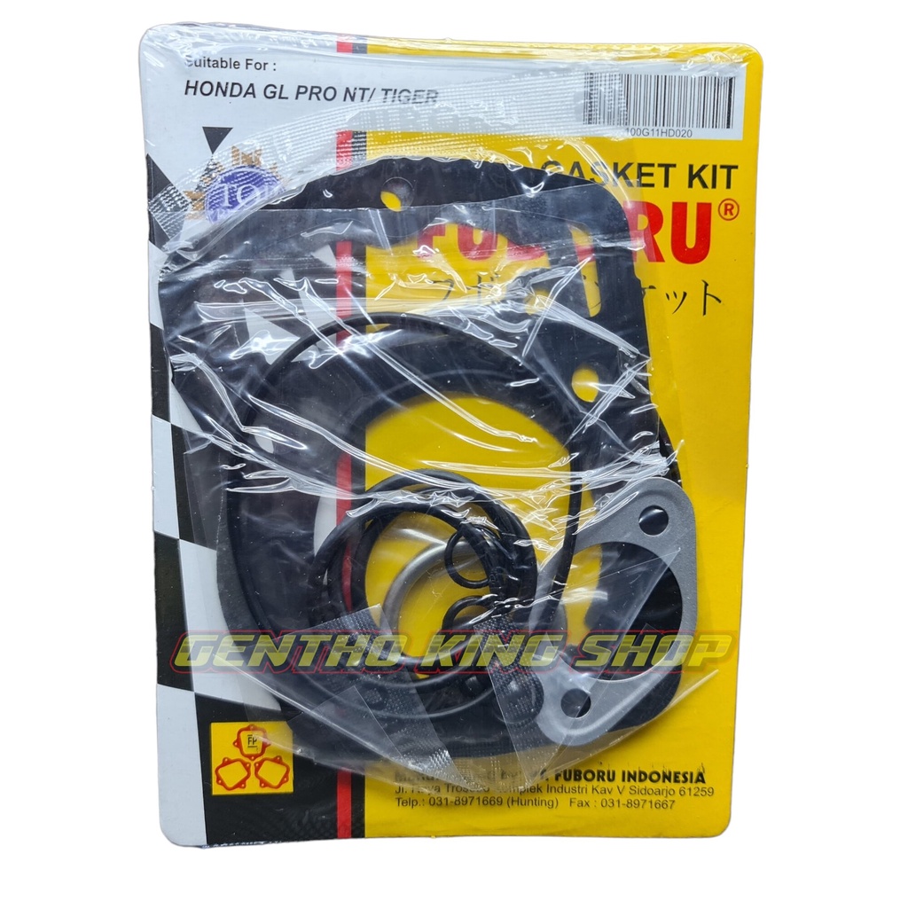 Jual Paking packing gasket kit topset top set Honda Gl Pro Neotech Tiger FUBORU | Shopee Indonesia