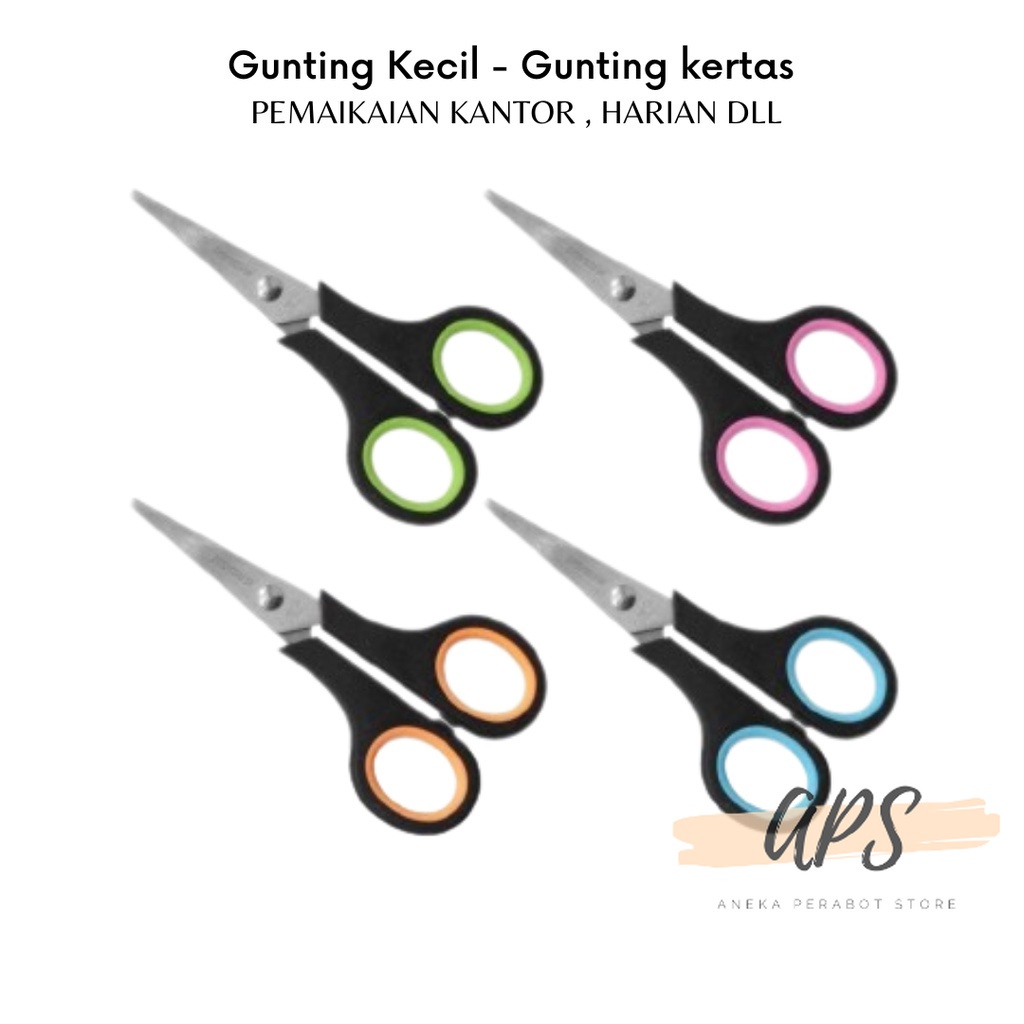 Jual APS -G101- Gunting Kecil - ATK Gunting Serbaguna - Gunting Kertas ...