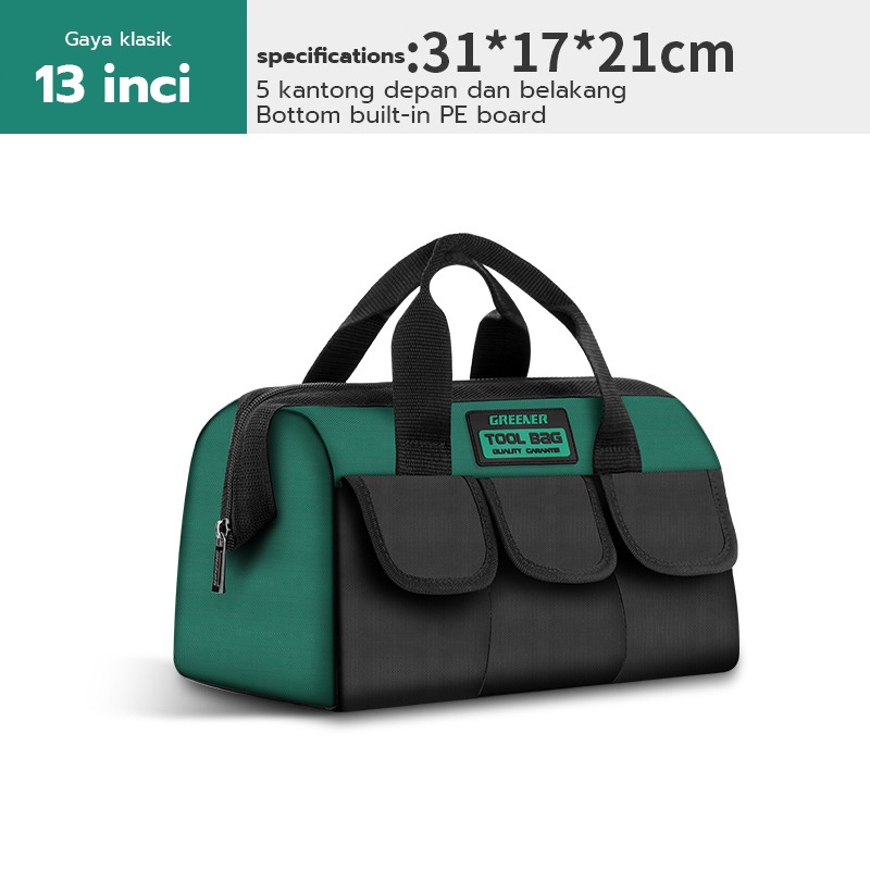 Jual GREENER Tas Perkakas Toolkit Toolbox Toolbag Storage Tahan air ...