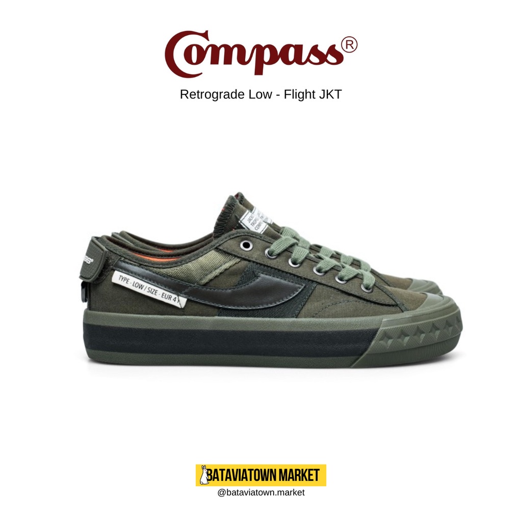 Jual [Limited Edition] Sepatu Compass Retrograde Low - Flight JKT ...