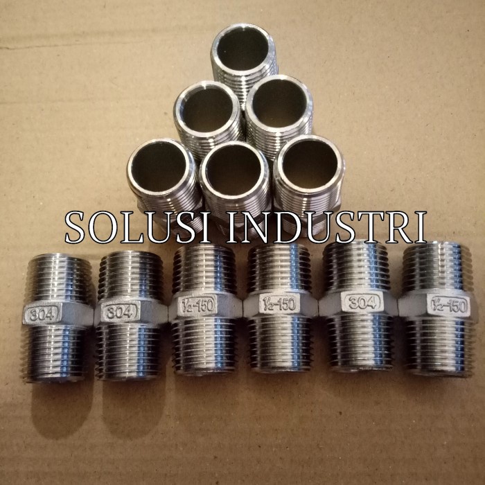 Jual Double nepel - Double nepple stainless 304 class 150 4" ( inch ) | Shopee Indonesia