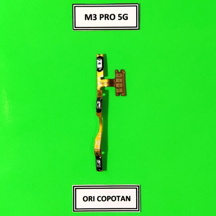 Jual TOMBOL ON OFF POWER VOLUME POCO M3 PRO 5G ORIGINAL COPOTAN ...