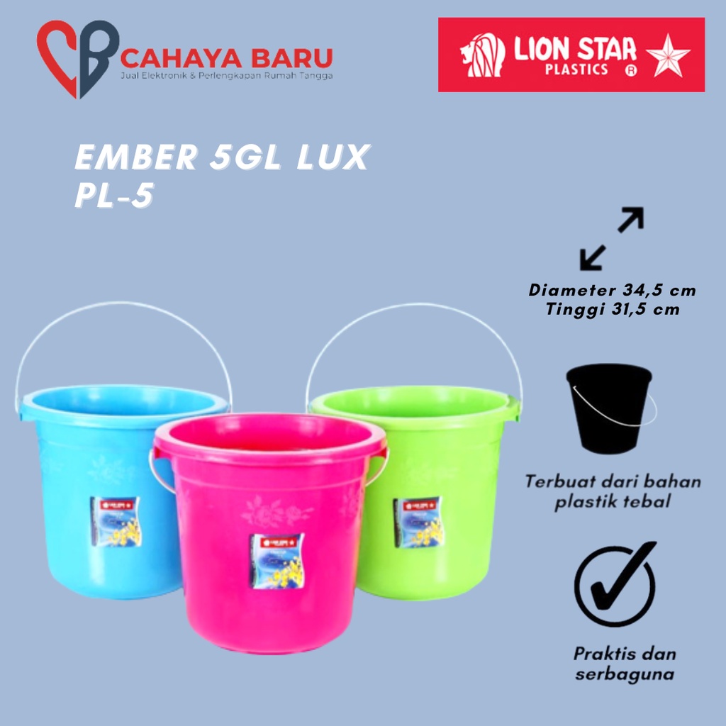 Jual LION STAR EMBER 5GL LUX PL-5 | Shopee Indonesia