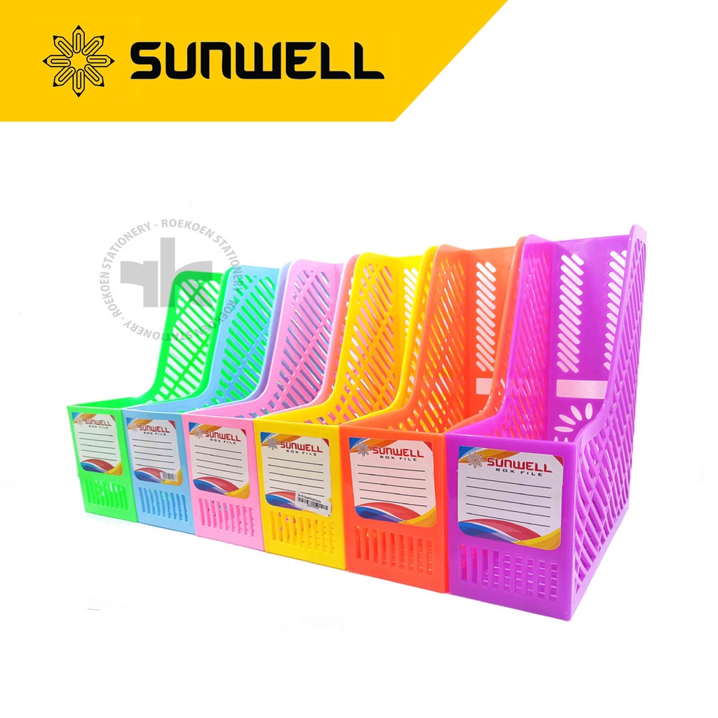 Jual Sunwell Box File Plastik Pastel | Shopee Indonesia