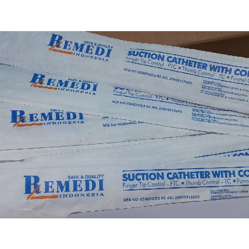 Jual Suction Catheter Remedi / Selang Sedot Dahak Lendir Pcs | Shopee ...