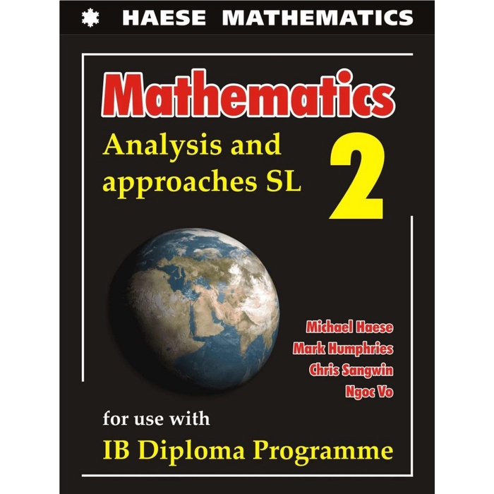 Jual BUKU Mathematics: Analysis and Approaches SL 2 by Michael Haese ...