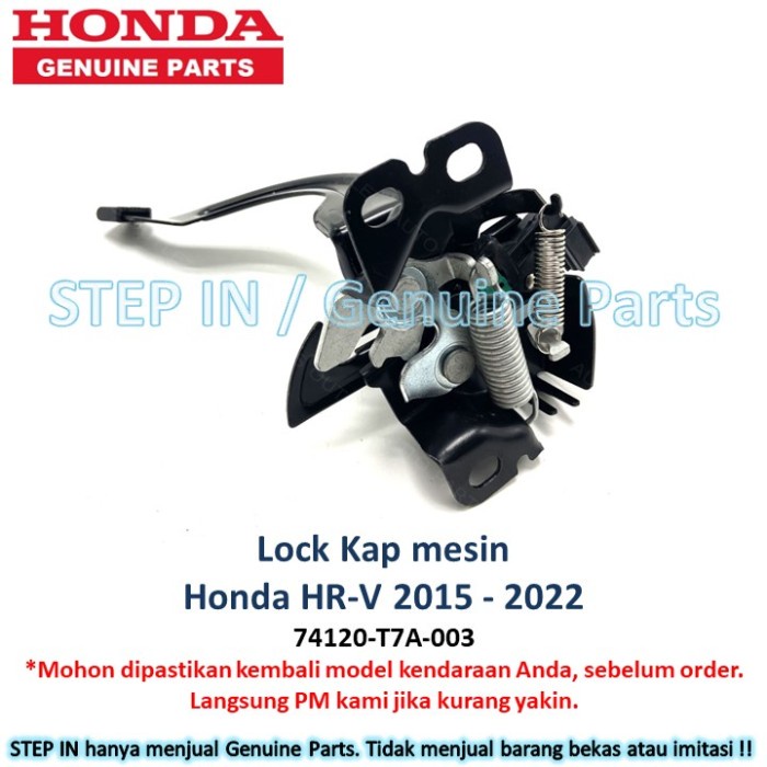 Jual Kunci Kap Mesin Depan Lock Hood bonnet Honda HRV HR-V 2015 2016 ...