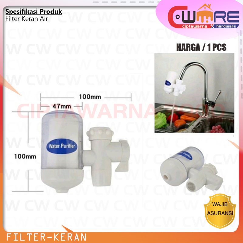 Jual Filter Saringan Keran Air Water Purifier SWS Hi-Tech Ceramic ...