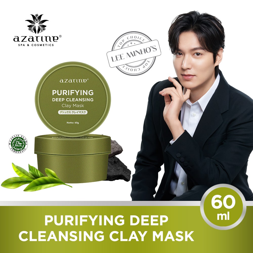 Jual AZARINE Purifying Deep Cleansing Clay Mask (60gr) | Shopee Indonesia