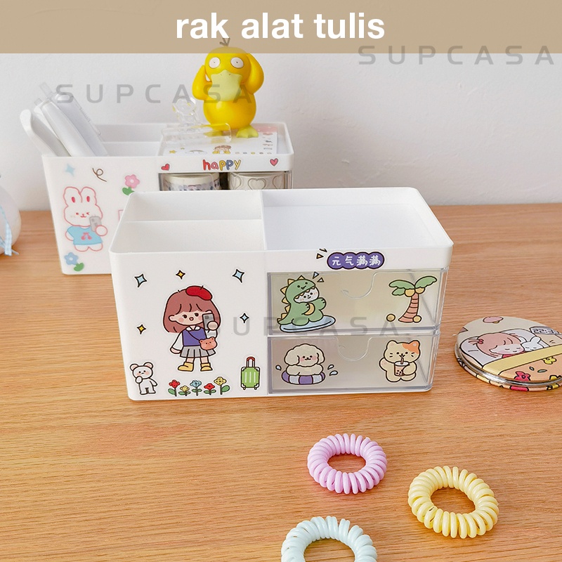 Jual Tempat pensil kotak pensil Organizer stationery/Kotak Pensil Meja ...