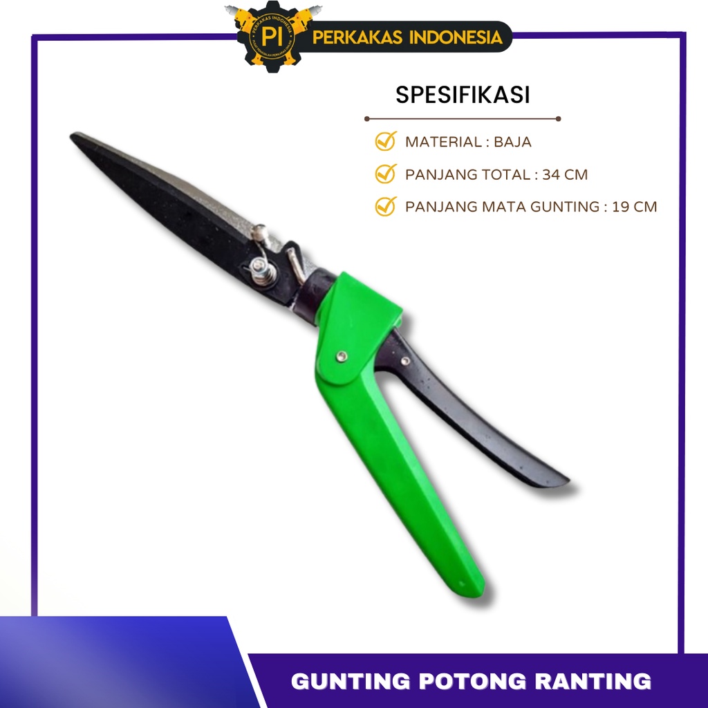 Jual Gunting Rumput Taman 3 way Bonucci 3 posisi Pemangkas Pemotong ...