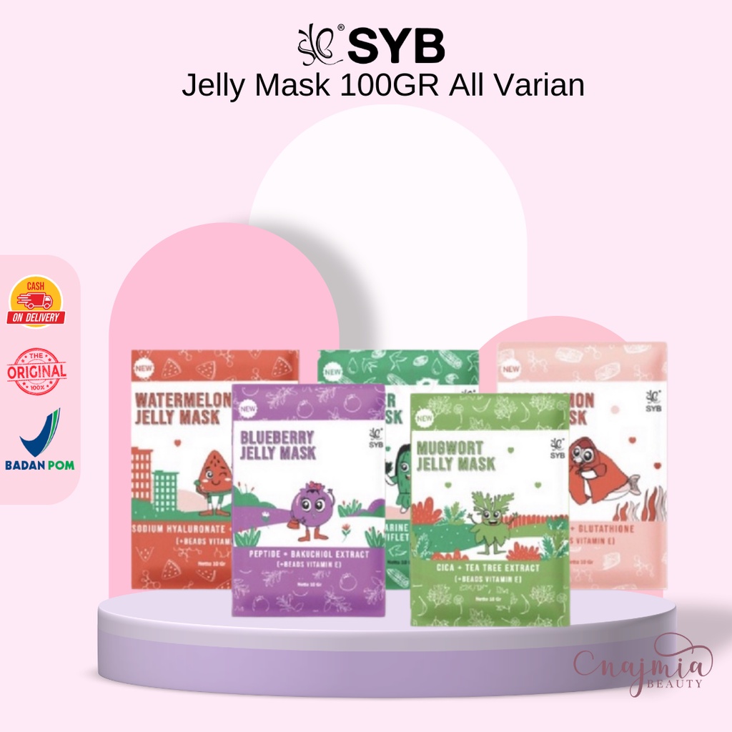 Jual Najmia SYB Jelly Mask 10gr - Maker Wajah | Shopee Indonesia