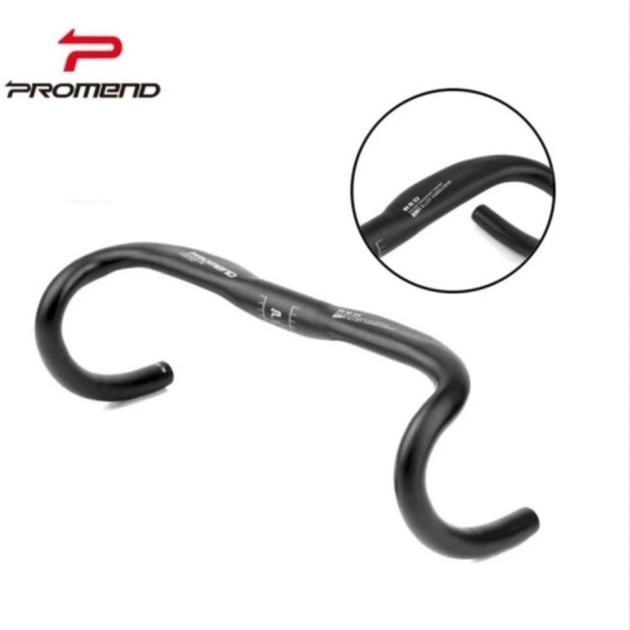 Jual Drop Bar Roadbike Gravel Model Aero Promend 420 Handlebar OS ...