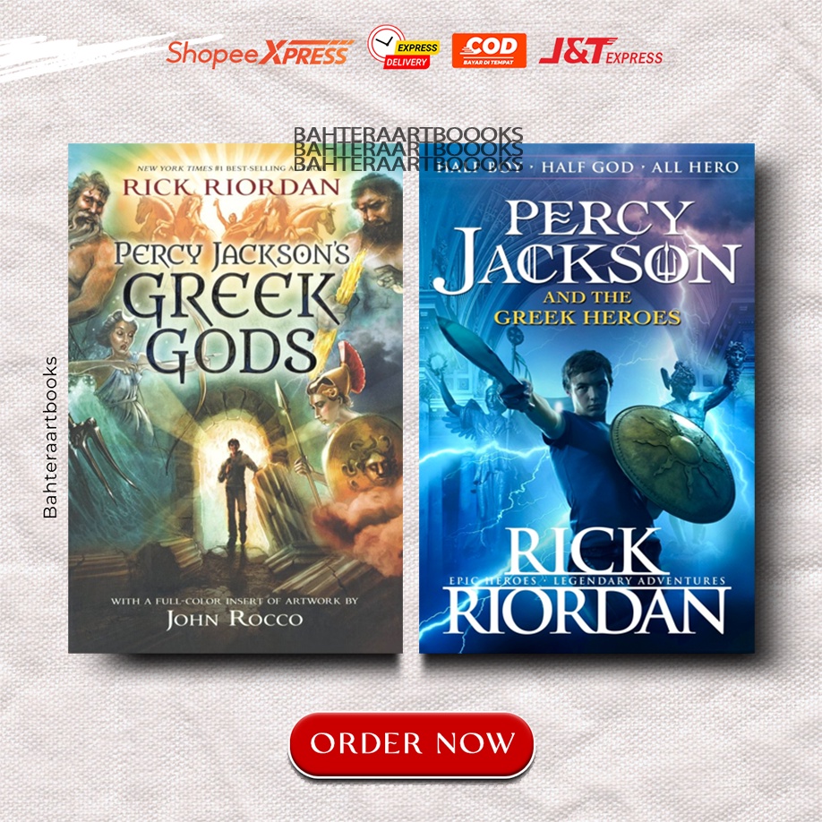 Jual Greek Gods, Greek Heroes (Percy Jackson’s Greek Myths) by Rick ...