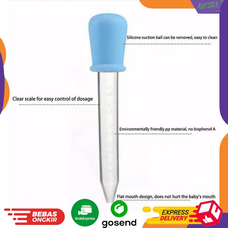 Jual Pipet Tetes Bayi Ukuran 5ml Mudah Digunakan Dan Dibersihkan ...