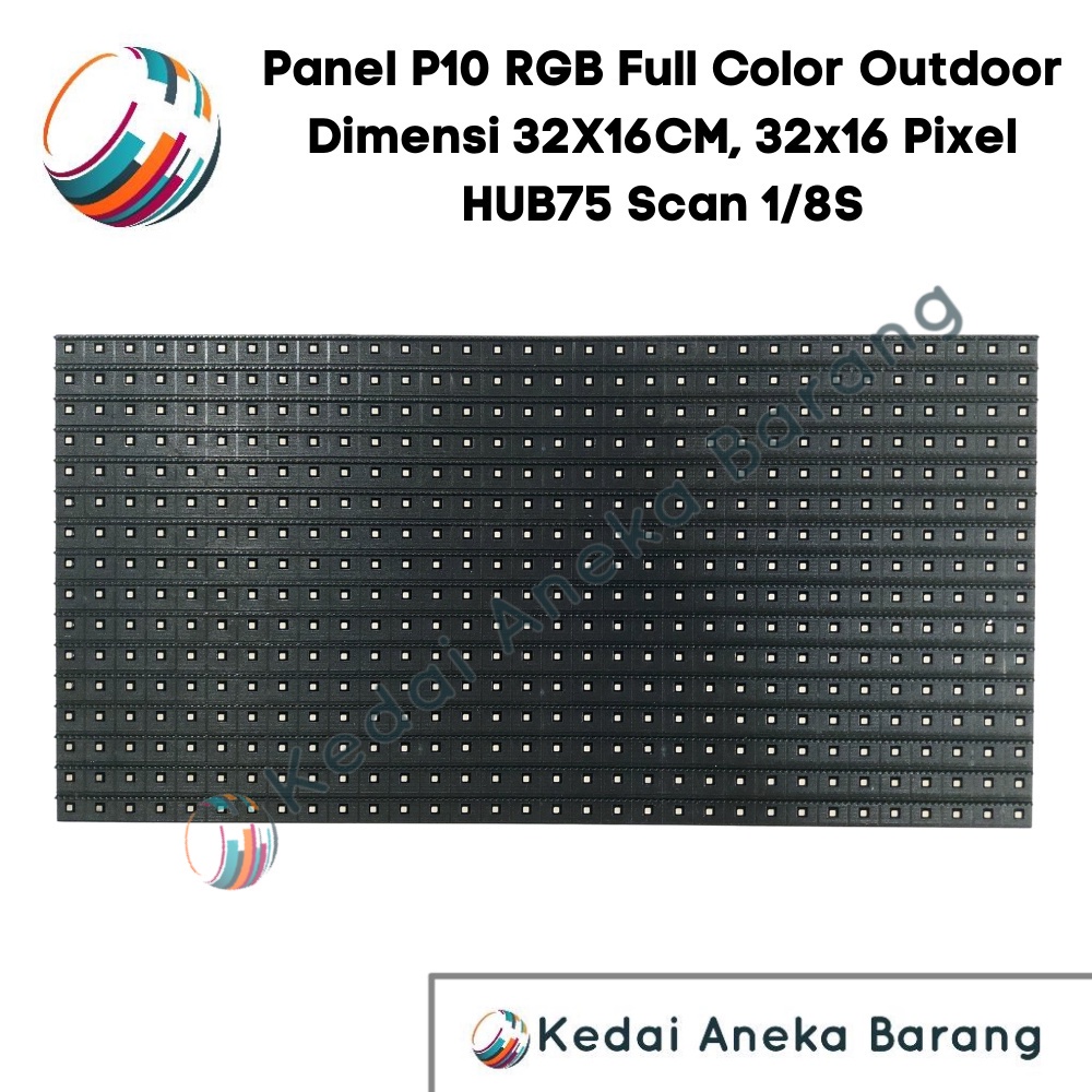 Jual Panel Module Modul LED P10 Running Text SMD RGB Outdoor Tri Full ...