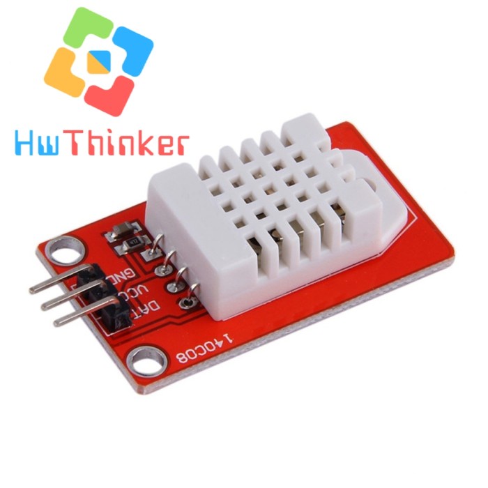 Jual Modul Sensor DHT22 Kelembaban Suhu Humidity Temperatur AM2302 DHT ...