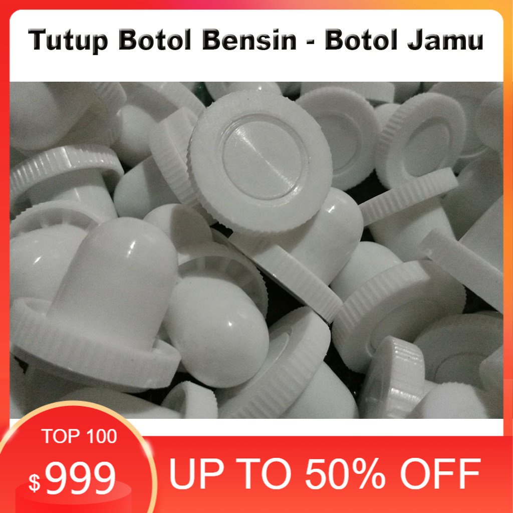Jual Tutup Botol Bensin Botol Jamu (50 Biji) | Shopee Indonesia