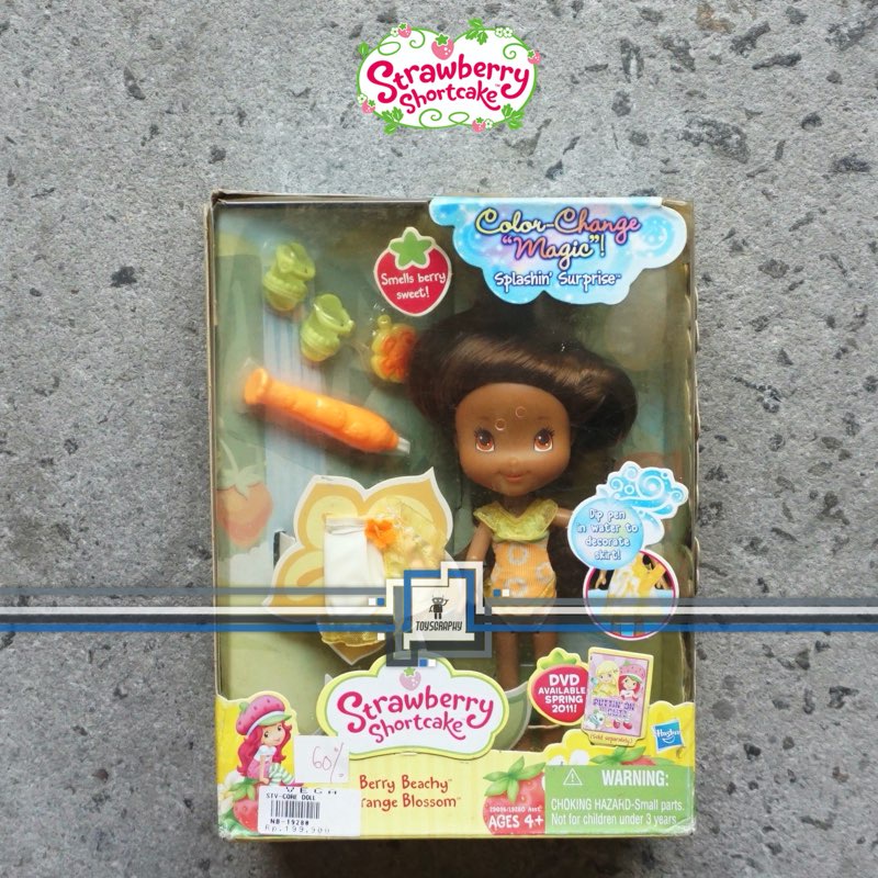 Jual Strawberry Shortcake Berry Beachy Orange Blossom Doll Color Change ...