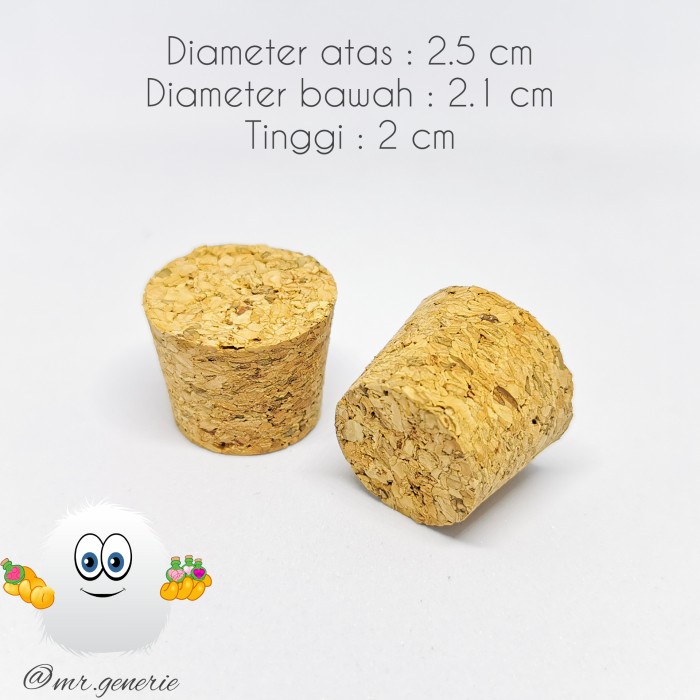 Jual Mr.Generie Cork Lid 25x21x20 cm / Tutup botol ASI 50mL dan 100mL ...