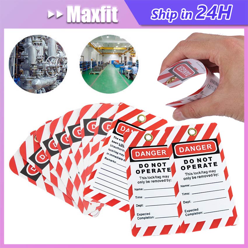 Jual Tag Out LOTO Lock Out Tag Out PVC Safety K3 OSHA ANSI ISO Warning ...