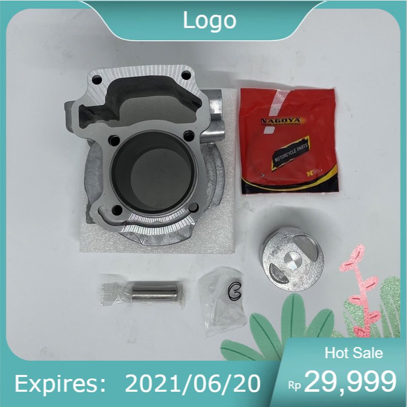 Jual MPM Cylinder Block Honda Vario 110 Matic Karbu Boring Seher Blok Assy Komplit Piston & Ring ...