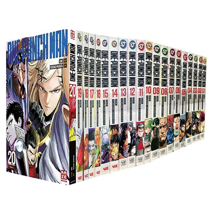 Jual One-Punch Man Volume 1-31 full set Manga ENGLISH | Shopee Indonesia