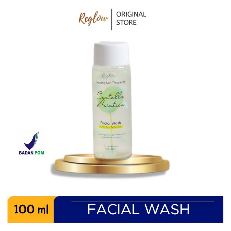 Jual Reglow Facial Wash Sabun Gel Cuci Muka 100 ml | Shopee Indonesia