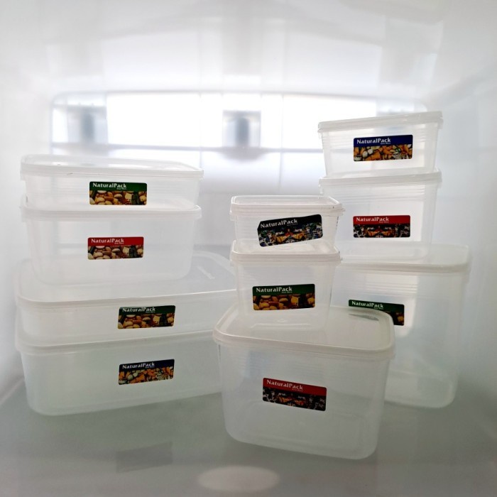 Jual Kotak Penyimpanan Wadah Makanan Natural Pack Sealware Komet ...