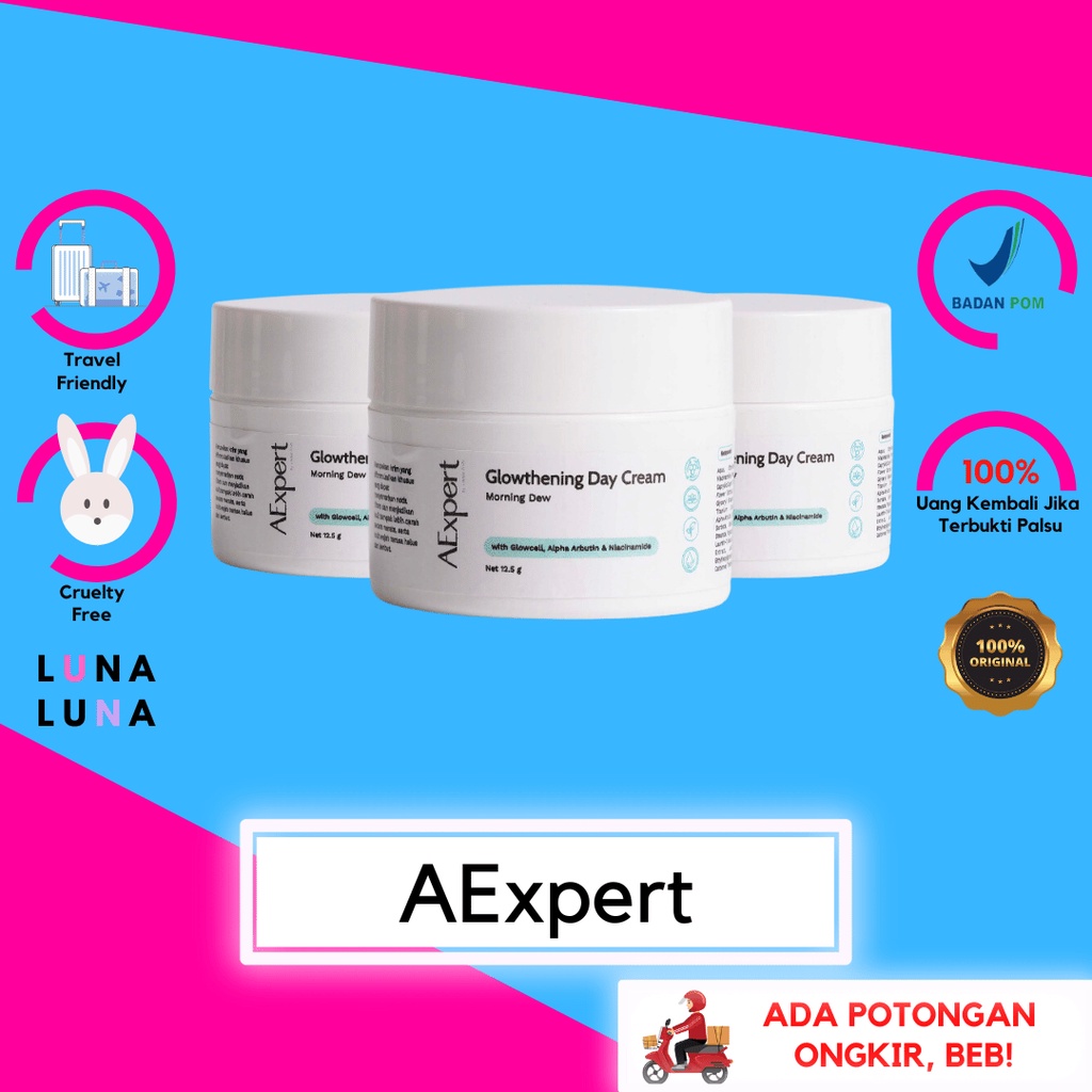 Jual AExpert Glowthening - Day Cream (100% ORIGINAL & BPOM) | Shopee Indonesia