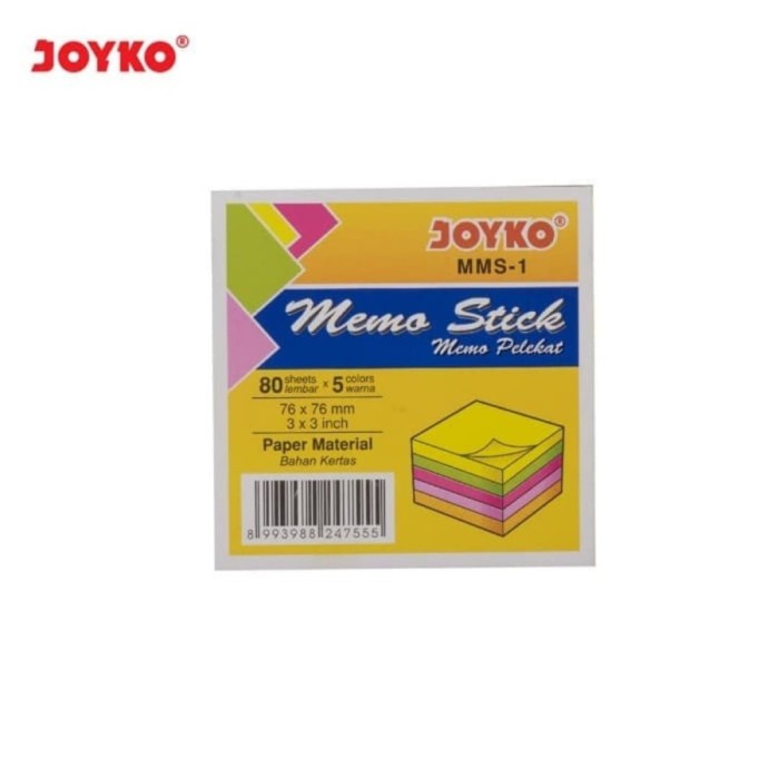 Jual [READY] Memo Stick / Sticky Note / Kertas Memo / Memo Tempel Joyko ...