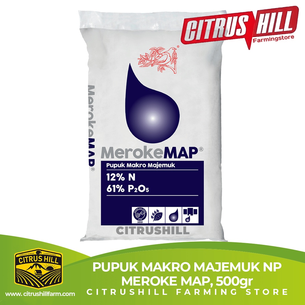 Jual PUPUK MAKRO MAJEMUK MEROKE MAP 1 Kg - ORIGINAL PABRIK | Shopee ...