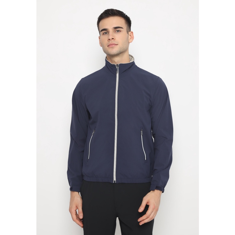 Jual Jack Nicklaus Zappala Premium Players Jacket Classic Navy | Shopee ...