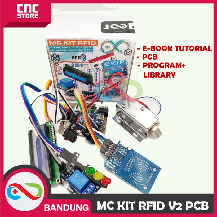 Jual MC KIT RFID ARDUINO SMART SCURITY SYSTEM E-KTP E-TOL E-SIM DOOR ...