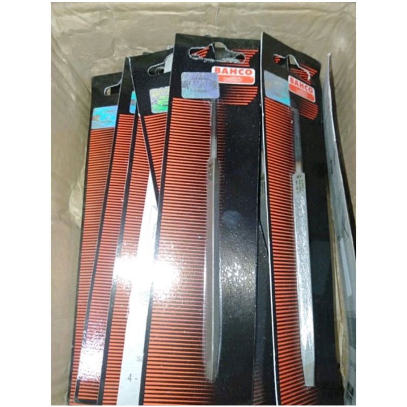 Jual Kikir Segitiga Bahco 4 inch Hansaw Taper Kikir Asah Gergaji Bahco ...