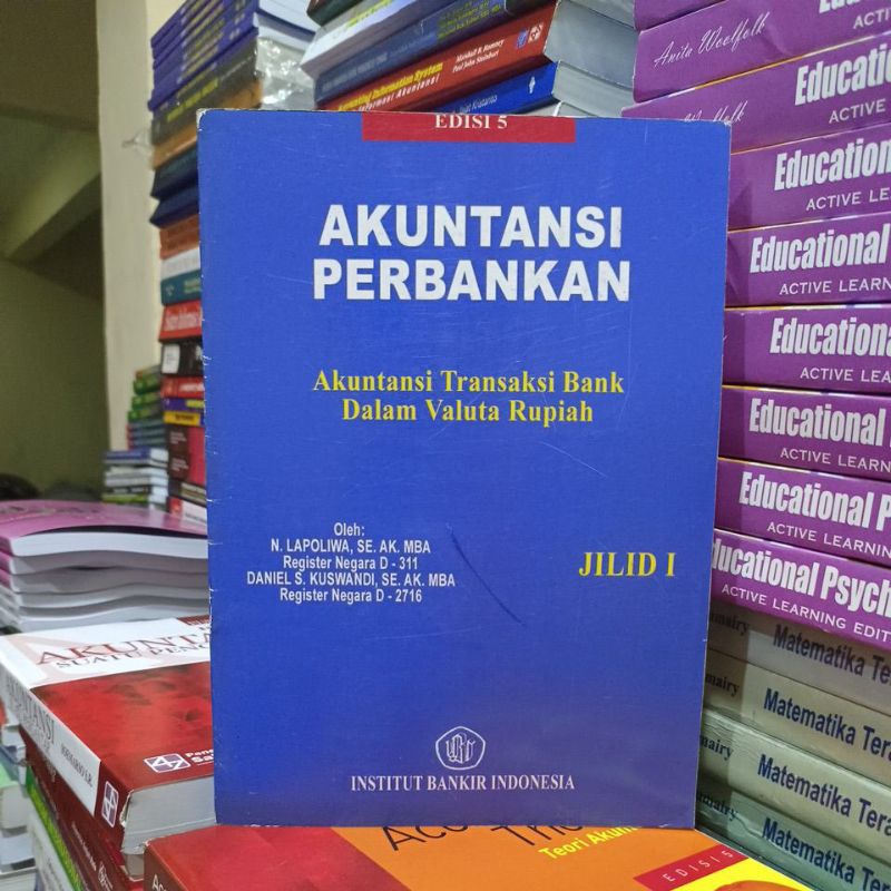 Jual AKUNTANSI PERBANKAN jilid 1 edisi 5 _ Lapoliwa _ | Shopee Indonesia
