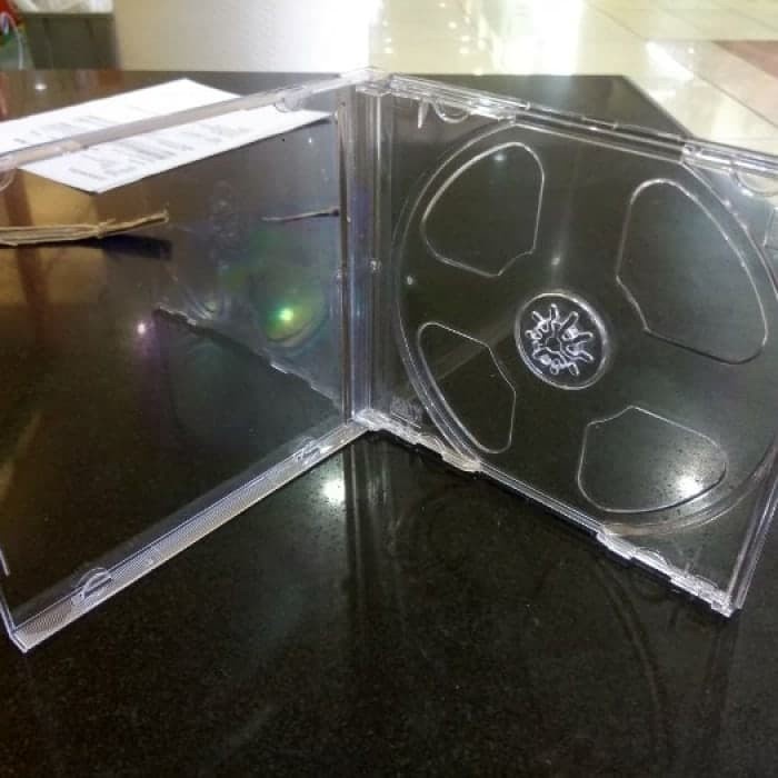 Jual Casing CD case double single transparan dvd kotak cd | Shopee ...