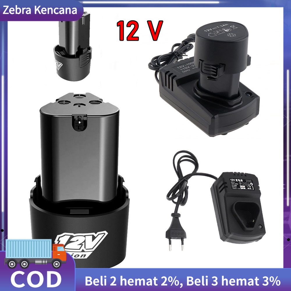 Jual charger bor cordless 12v tool 15v volt charger bor 12 volt batrai ...