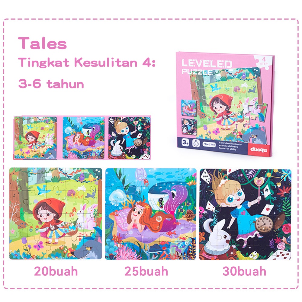 Jual MumyStation Buku Puzzle Magnet / Booklet Magnetic Puzzle 3 in 1 ...